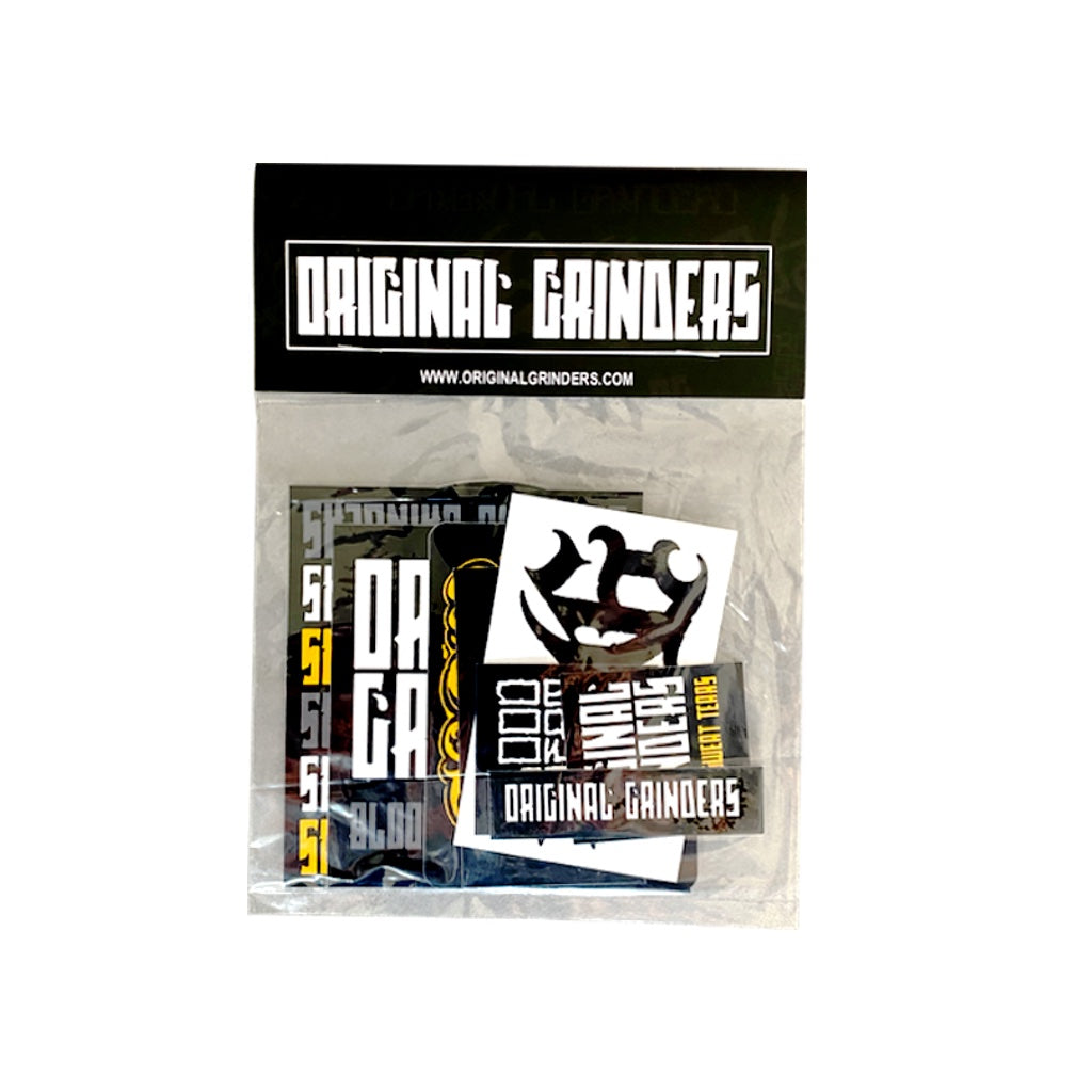 Original Grinders Sticker Pack