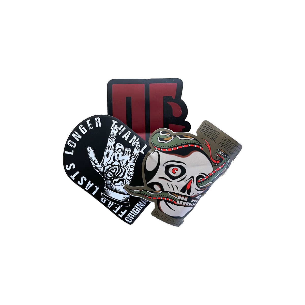 Limited Sticker Pack #4 (3 Stickers Included) – Original Grinders